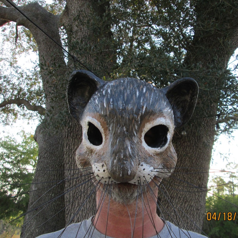 Squirrel Mask - Etsy