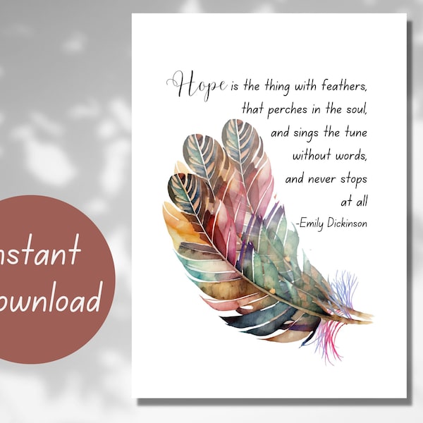 Emily Dickinson Quote - Etsy