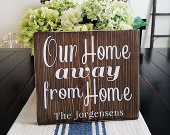 Vacation home sign | Etsy