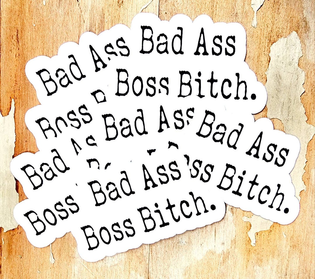 Boss Bitch Sticker for Boss Bitch Decal for Laptop Sticker Journal ...