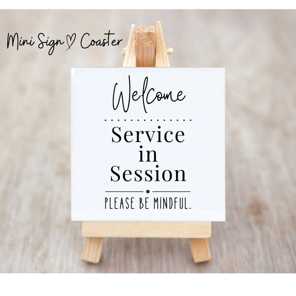 Quiet Please Sign - Etsy