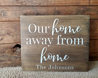 Vacation Home Sign - Etsy