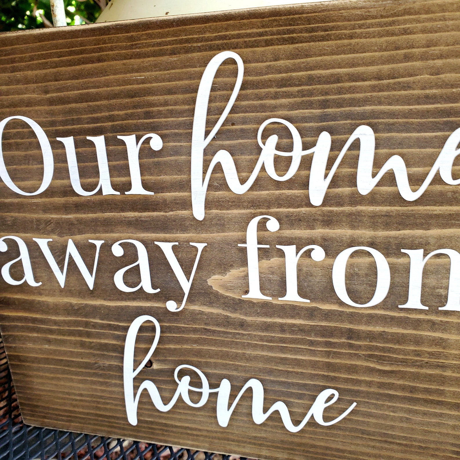 Home Away From Home Wood Sign. Our Home Away From Home - Etsy