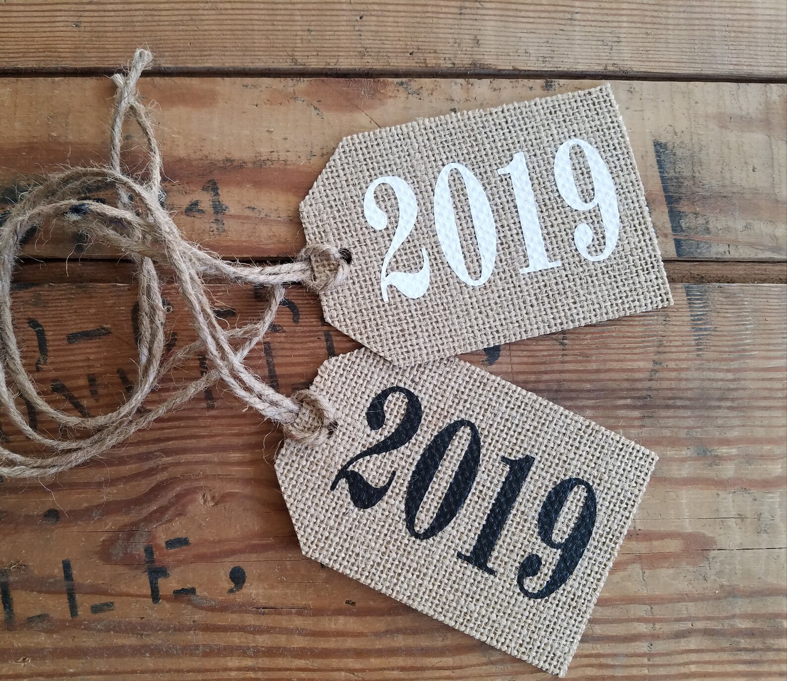 Rustic Burlap Graduation Tags Graduation Decor Burlap Tags - Etsy