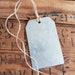 Galvanized Metal Tag Metal Label Metal Blanks Industrial Tag - Etsy