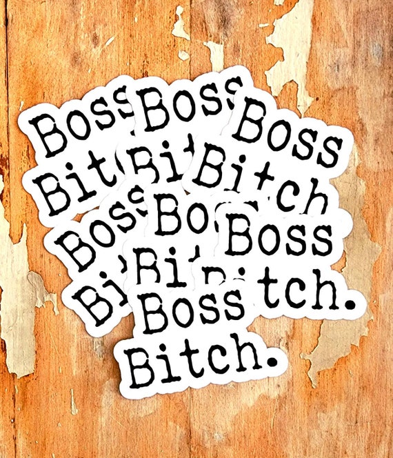 Boss Bitch Sticker for Boss Bitch Decal for Laptop Sticker - Etsy