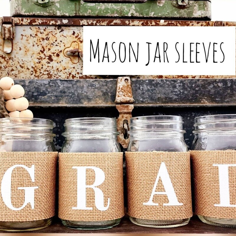 Mason Jar Sleeve - Etsy