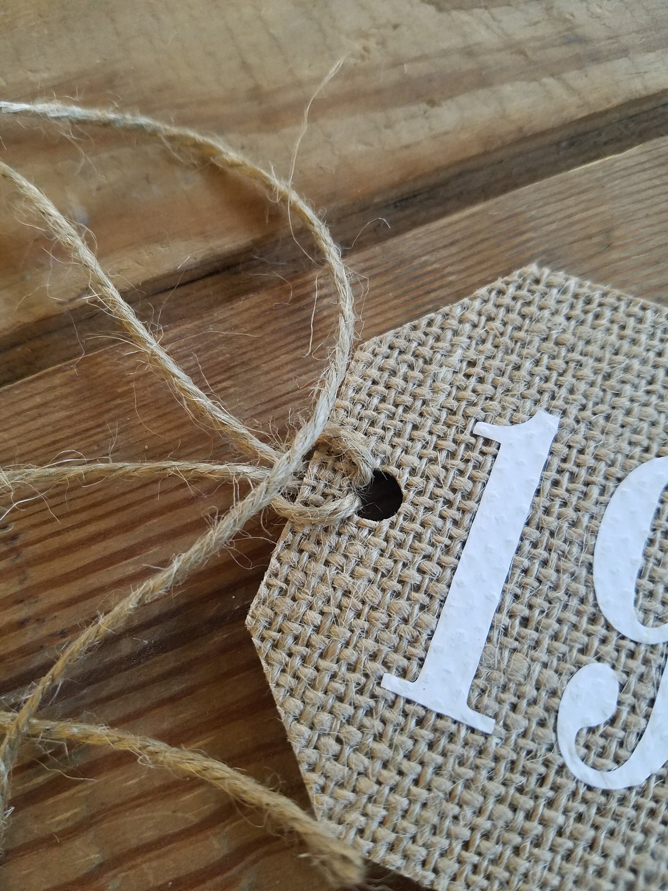 Rustic Burlap Graduation Tags graduation decor burlap tags | Etsy