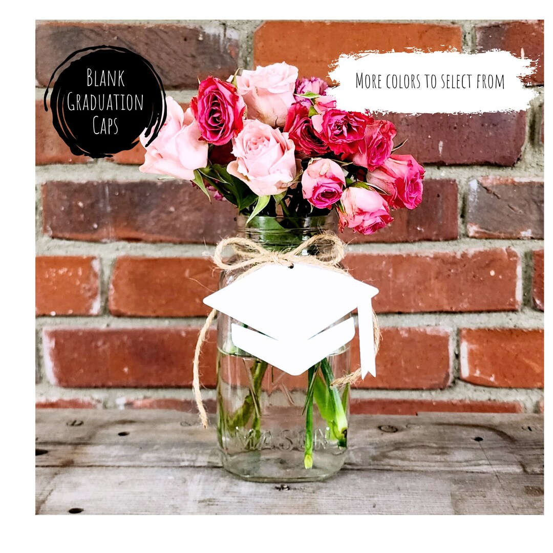 Graduation Cap Tags Grad Cap Die Cuts Graduation Cut Outs Graduation ...