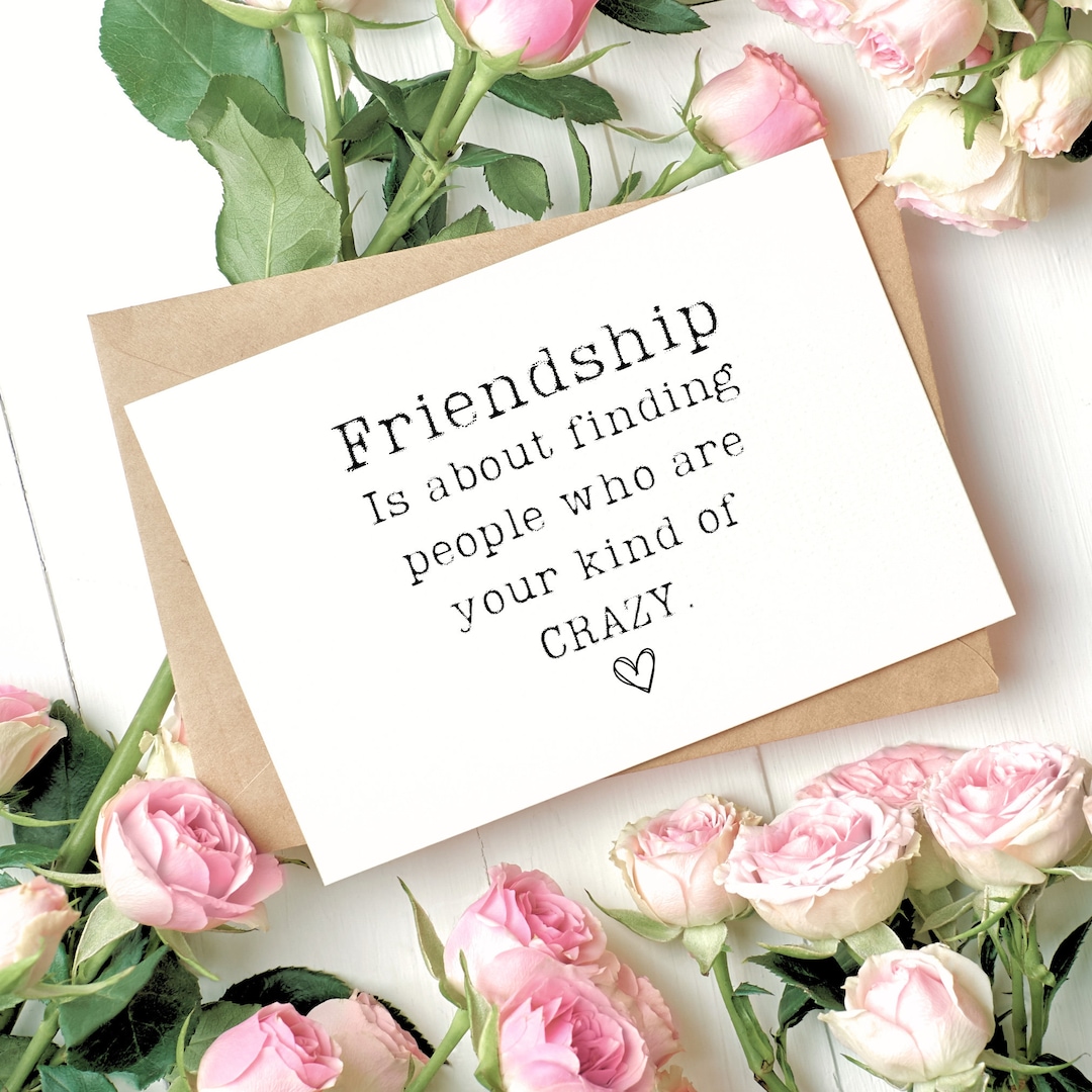 Funny Greeting Cards Best Friends Cards for Birthday Cards Simple Cards ...