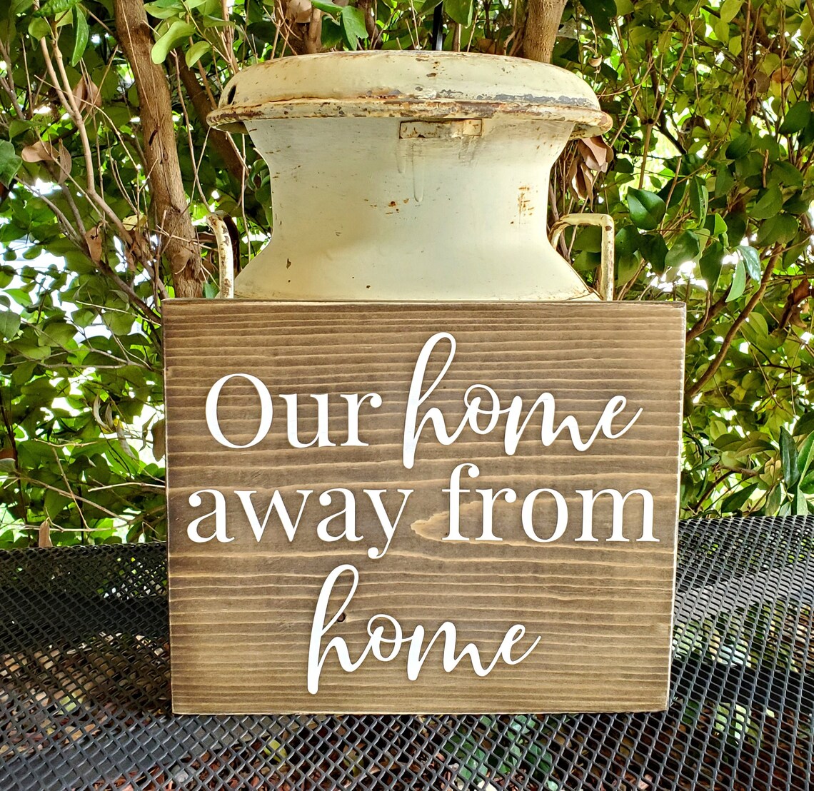 Home Away From Home Wood Sign. Our Home Away From Home - Etsy