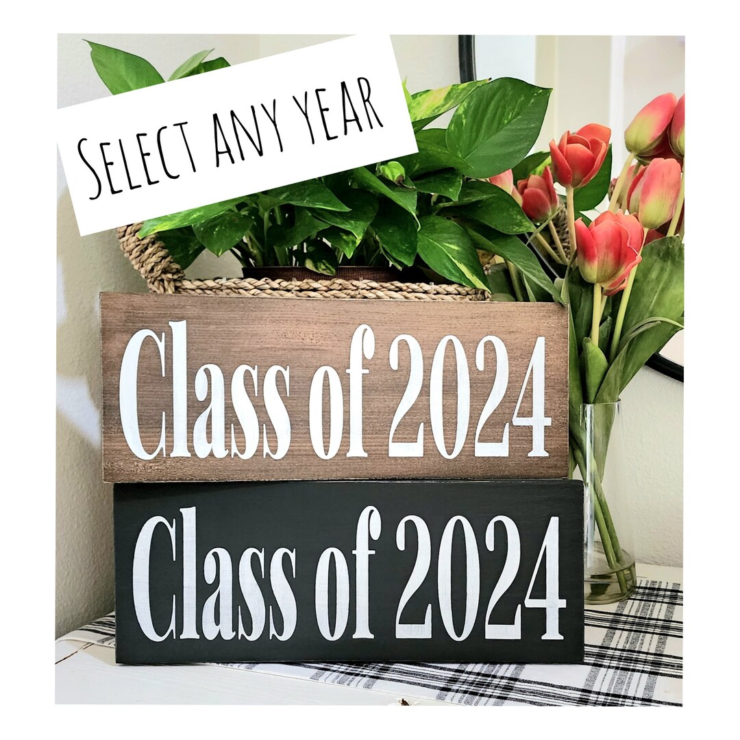 Class of 2023 Sign Rustic Senior Sign Senior Year Photo Prop Rustic ...