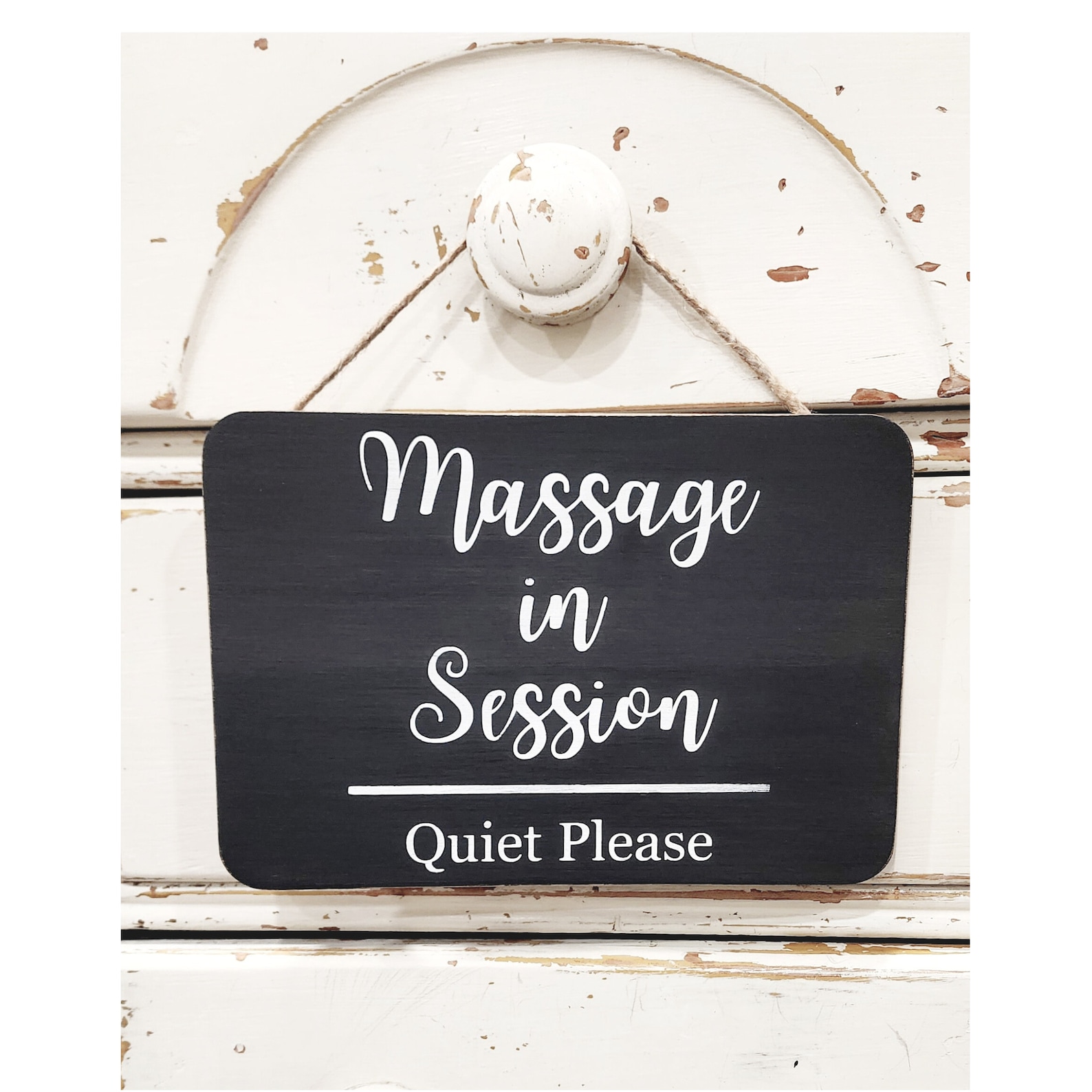 Massage Session Sign Quiet Please Sign Massage Door Sign Spa - Etsy