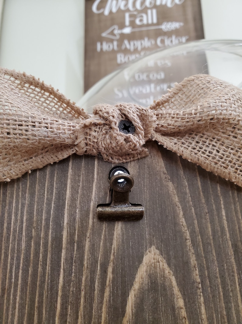 Rustic Clip Photo Board Clipboard Photo Holder Farmhouse Frame Mothers ...