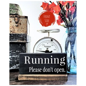 Dishwasher Signs for Kitchen Signs Dirty Dishwasher Sign Running ...