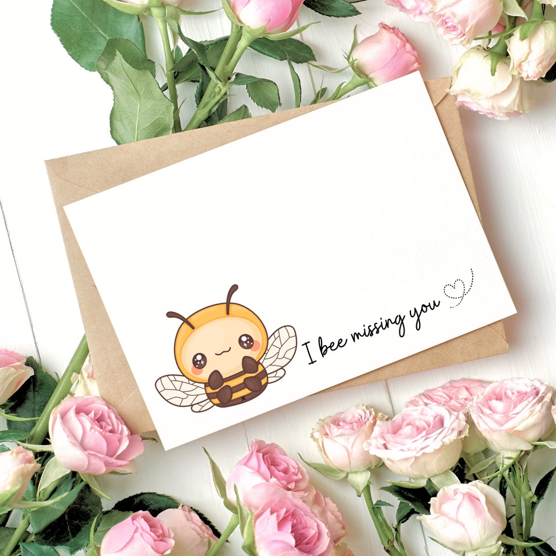 Bee Cards for Best Friends Cards for Friendship Cards Simple Cards ...