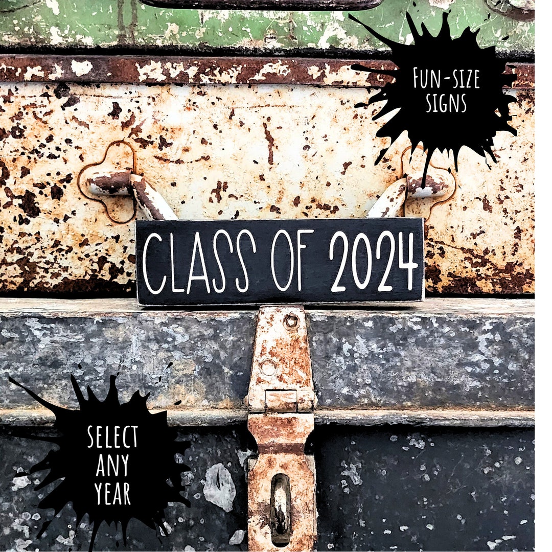 Class of 2025 Sign for Graduation Signs Graduation Decorations Senior ...