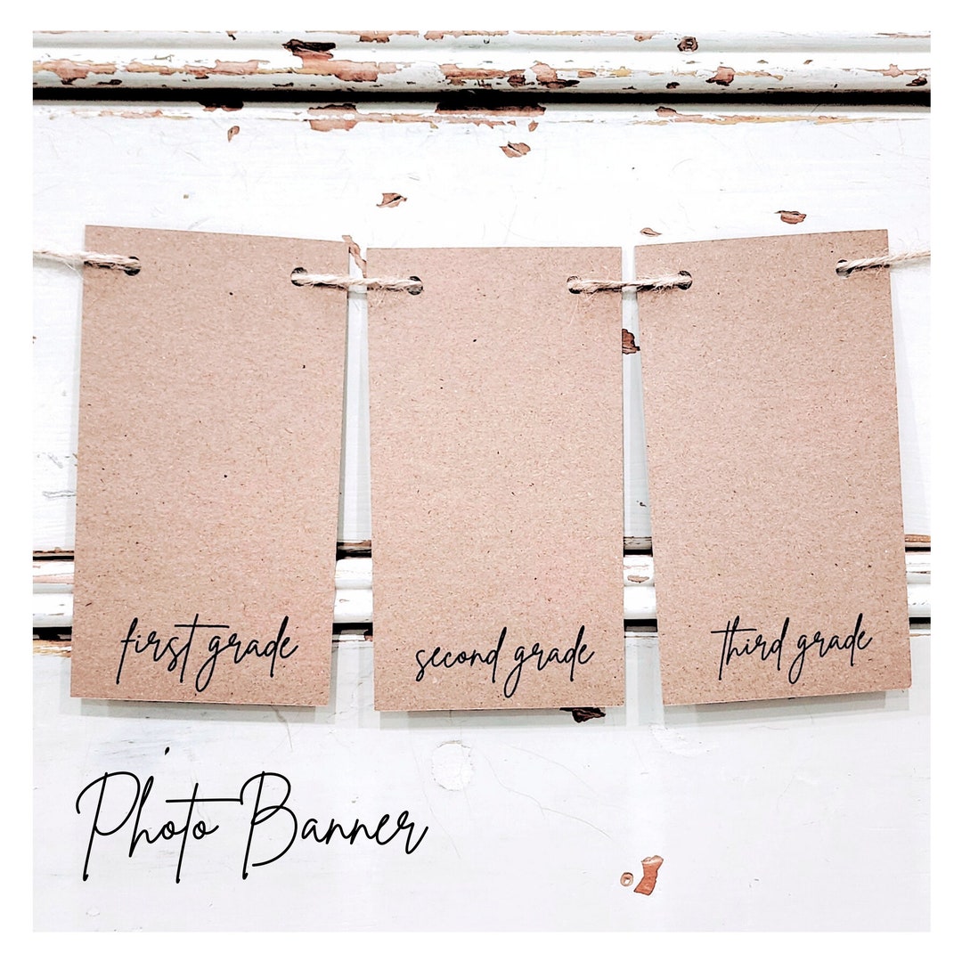 Graduation Banner Senior Banner Photo Banner Graduation Garland Custom ...