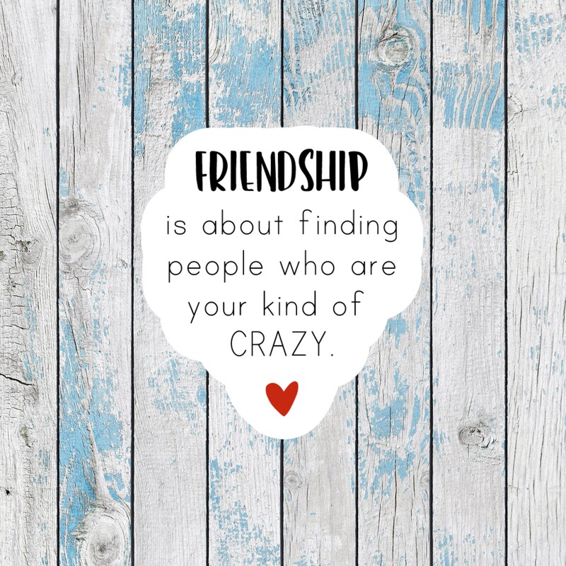 Friendship Stickers - Etsy