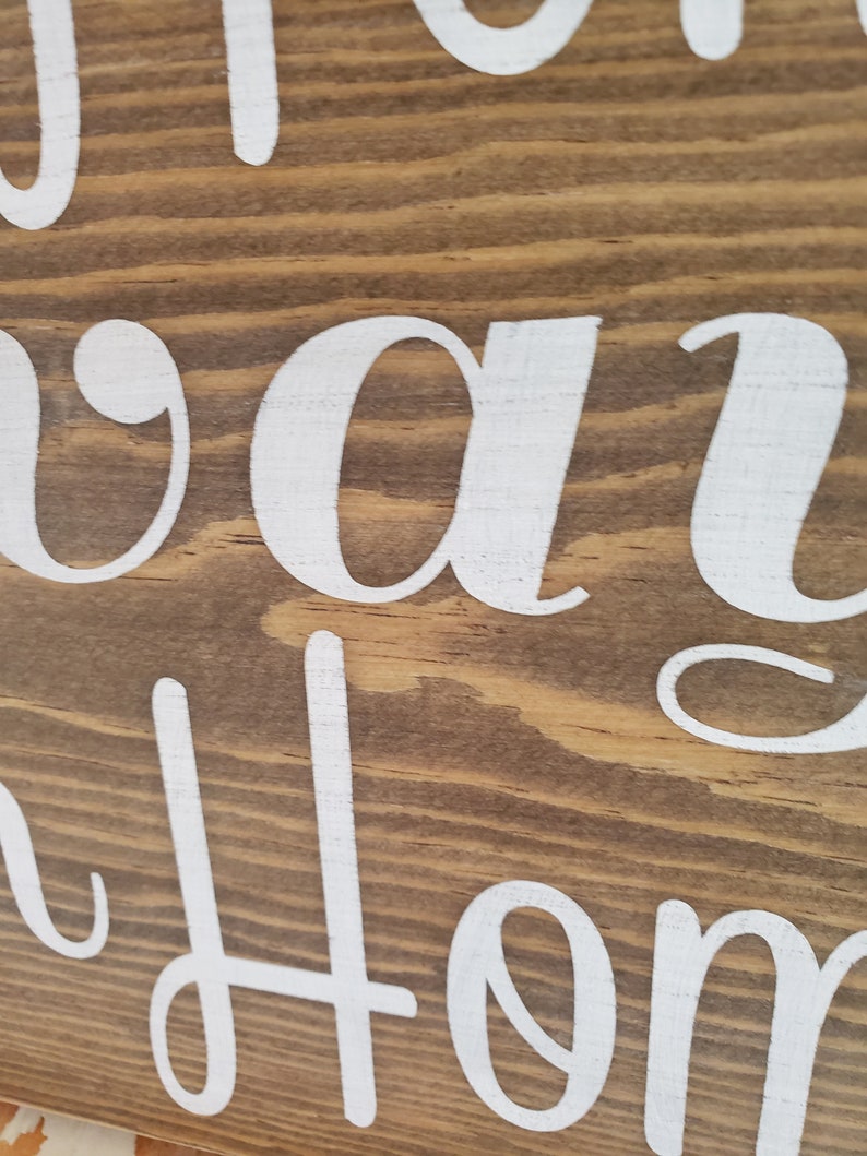 Home Away From Home wood Sign. Our home away from home | Etsy