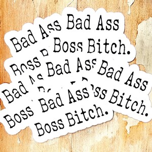 Boss Bitch Sticker for Boss Bitch Decal for Laptop Sticker Journal ...