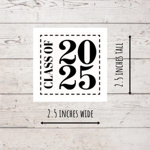 2025 Stickers Planner Stickers Graduation Stickers Class of 2025 ...