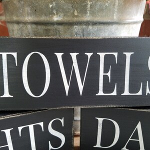 Lights Darks and Towels Sign Set, Laundry Sorting Signs. Laundry Room ...