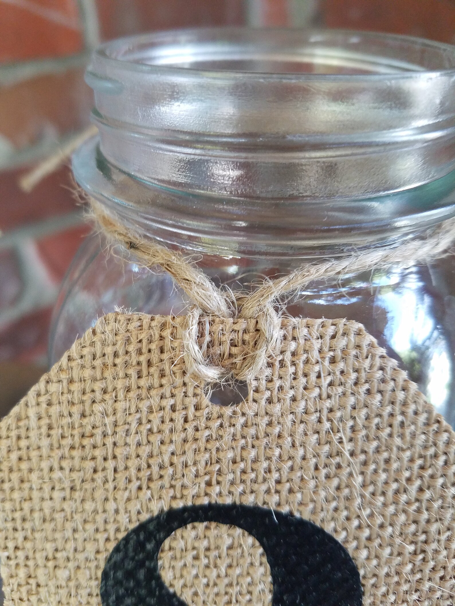 Rustic Burlap Table Numbers Burlap Numbers Burlap Tags - Etsy