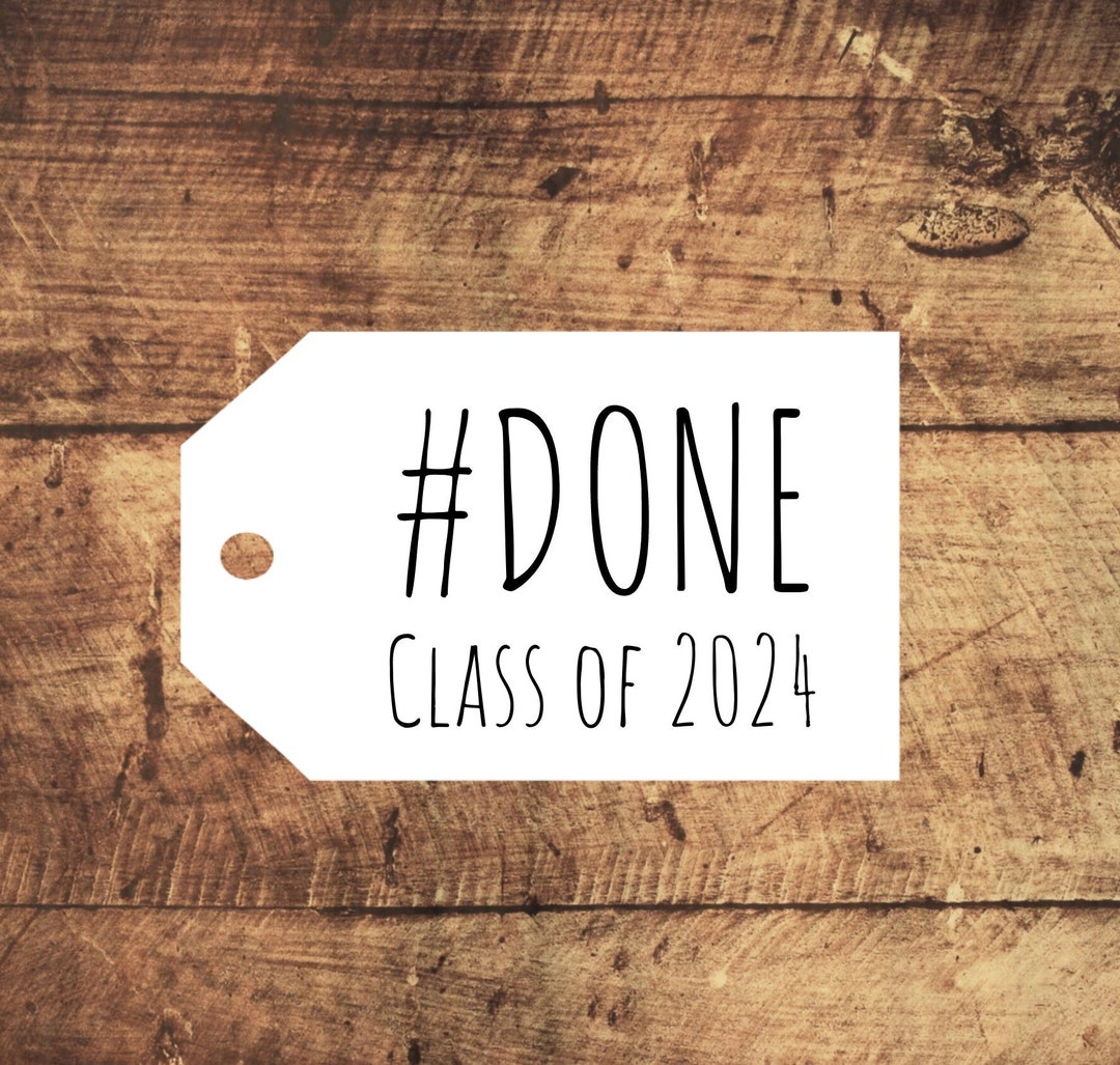 2024 Tags for Graduation Decorations Class of 2024 Labels for Mason Jar ...