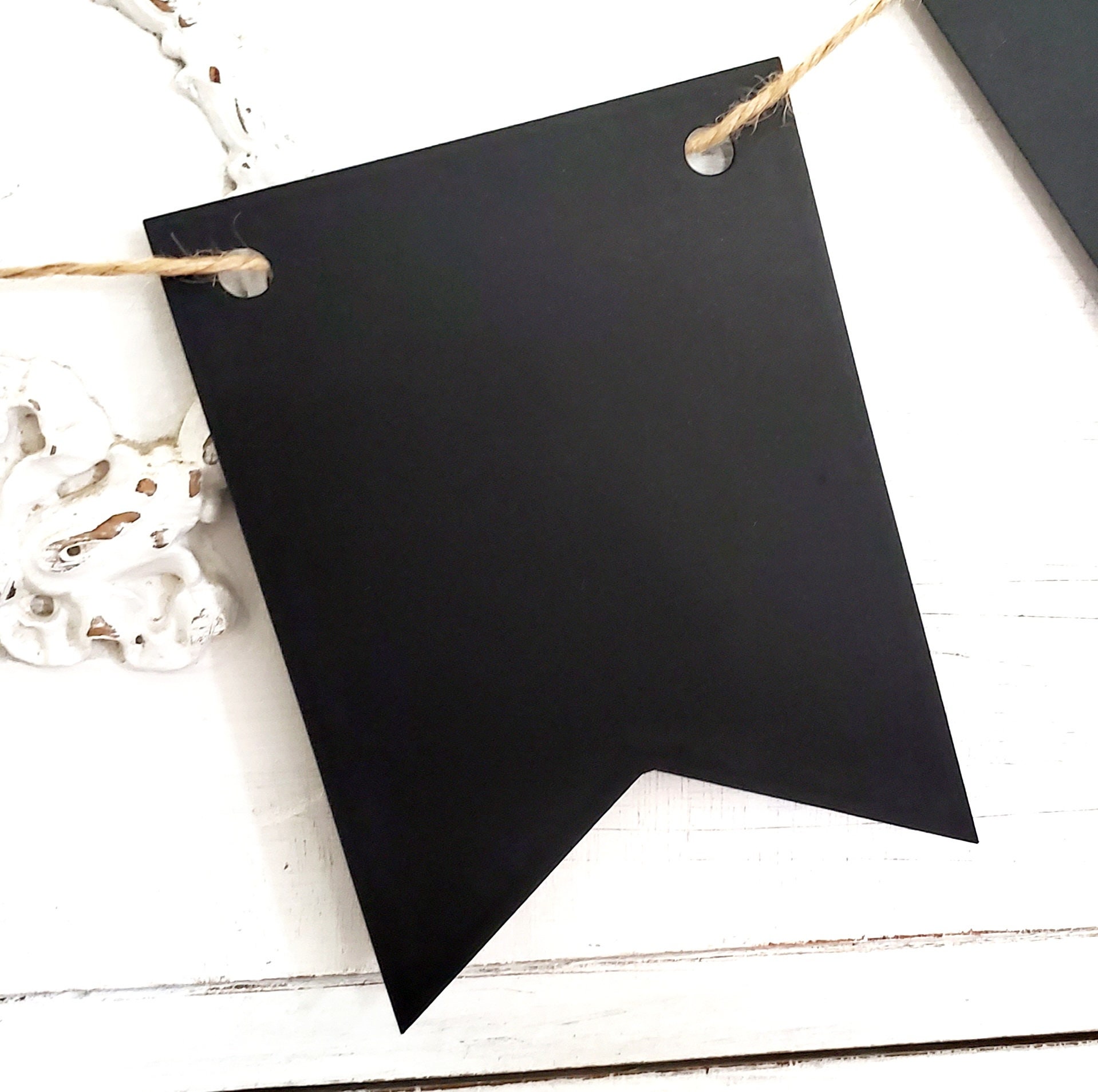 Blank Banner Flags Fishtail Banner Cardstock Flags Diy Party - Etsy