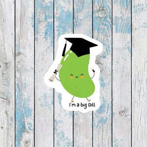 Pickle Sticker Funny Pickle Stickers for Graduation Stickers Class of ...