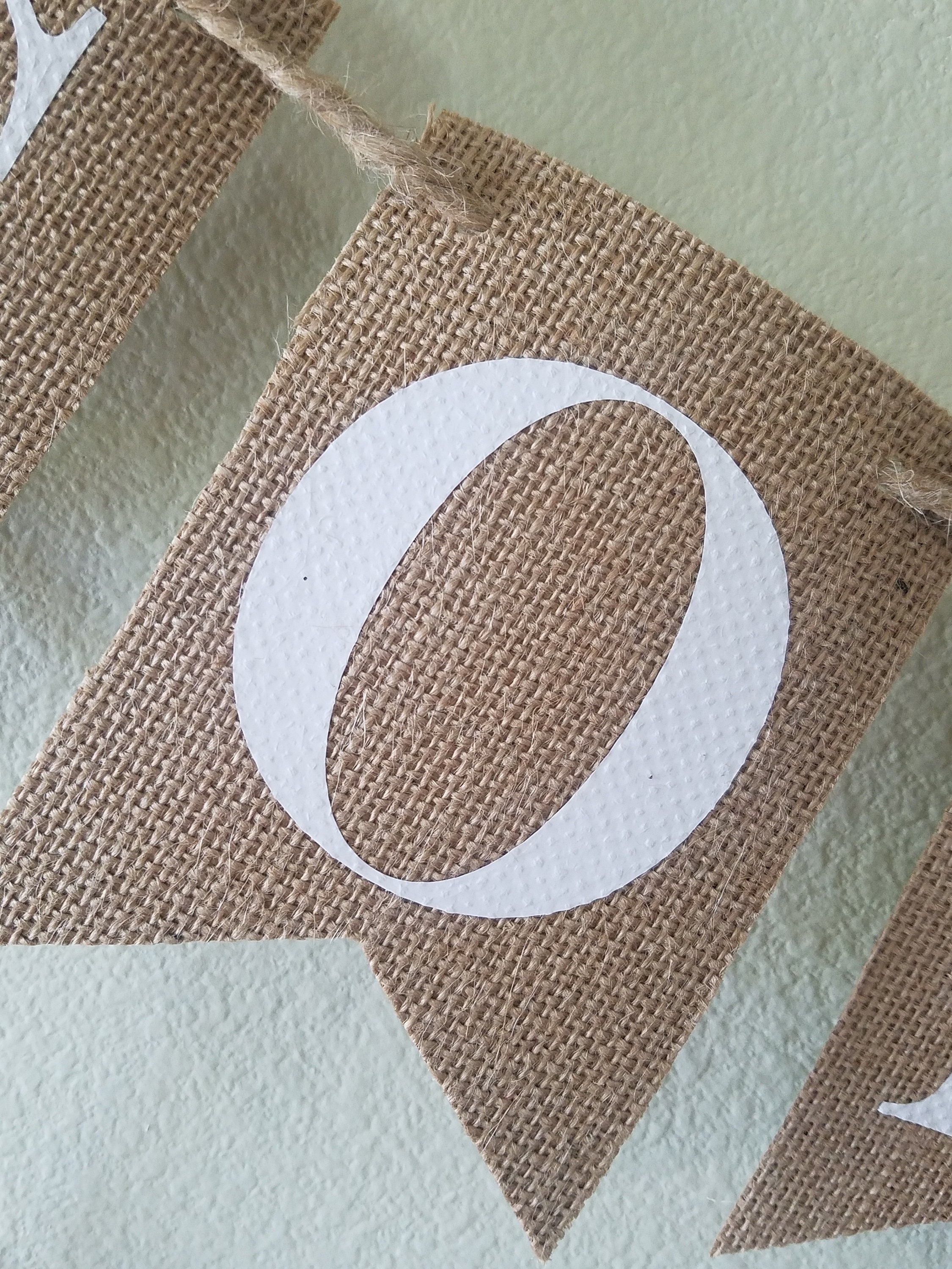 Personalized Burlap Graduation Banner, Congrats Grad Party Decor - Etsy