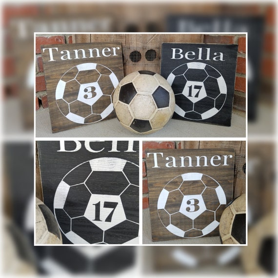 Personalized Soccer Wood Sign Customized Signs Soccer Decor Etsy personalized-soccer-wood-sign-customized-signs-soccer-decor-etsy