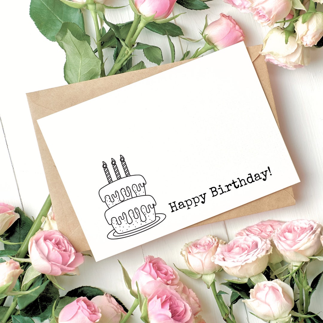 Happy Birthday Cards for Birthdays Greeting Cards Blank Cards Blank ...