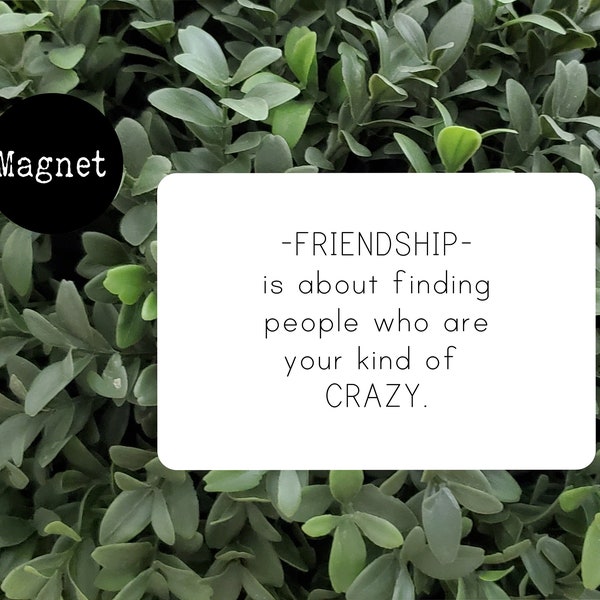 Friendship Magnet - Etsy