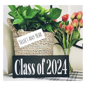 Class of 2024 Sign Rustic Senior Sign Senior Year Photo Prop Rustic ...