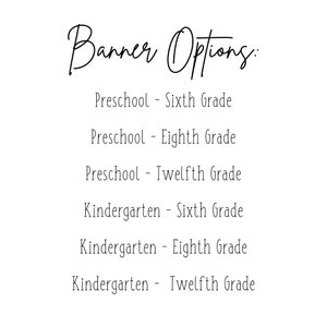 Graduation Banner Senior Banner Photo Banner Graduation Garland Custom ...