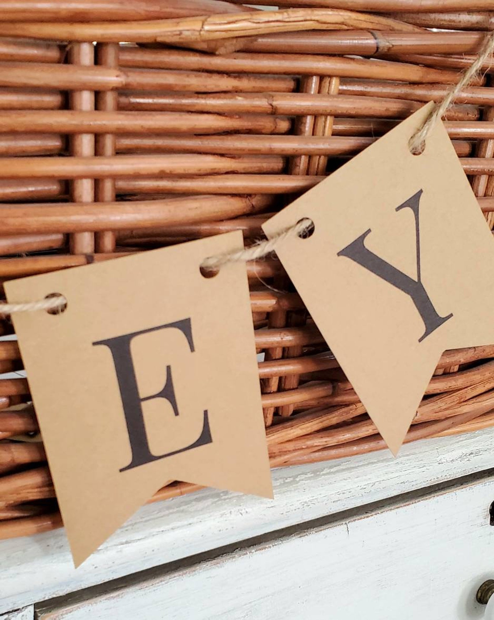 Graduation Banner Cardstock Banner Rustic Banner Mini Banner - Etsy