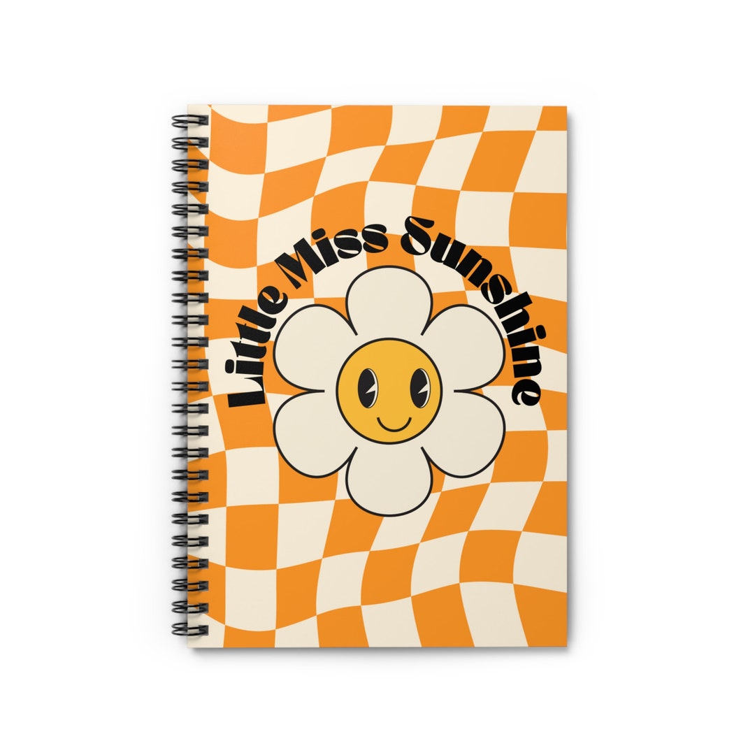 Little Miss Sunshine Notebook Daisy Notebook Daisy Journal Retro Daisy ...