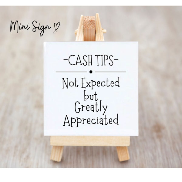 Funny Tip Sign - Etsy