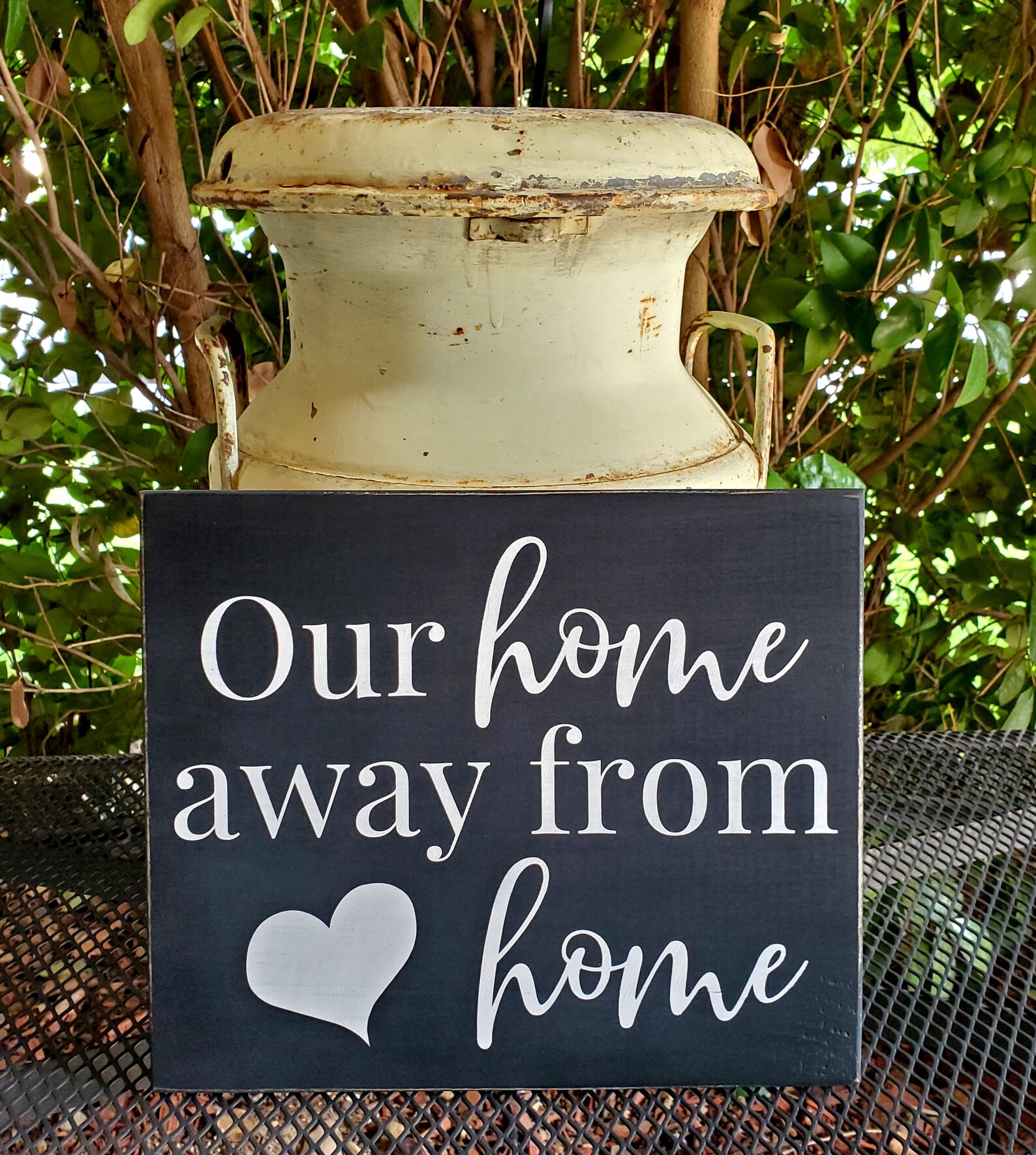 Home Away From Home Wood Sign. Our Home Away From Home - Etsy