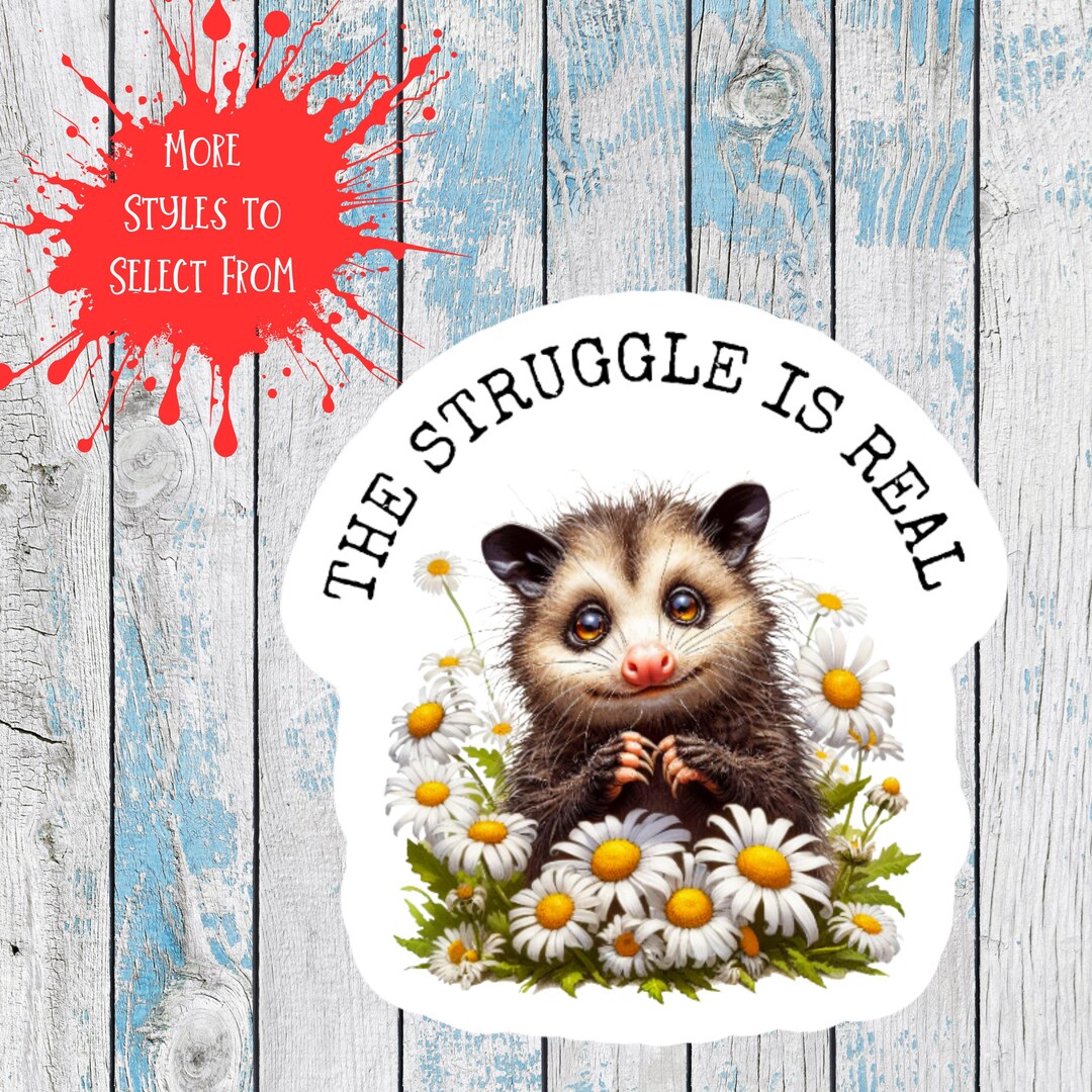 The Struggle is Real Stickers for Laptop Stickers Adulting Stickers for ...