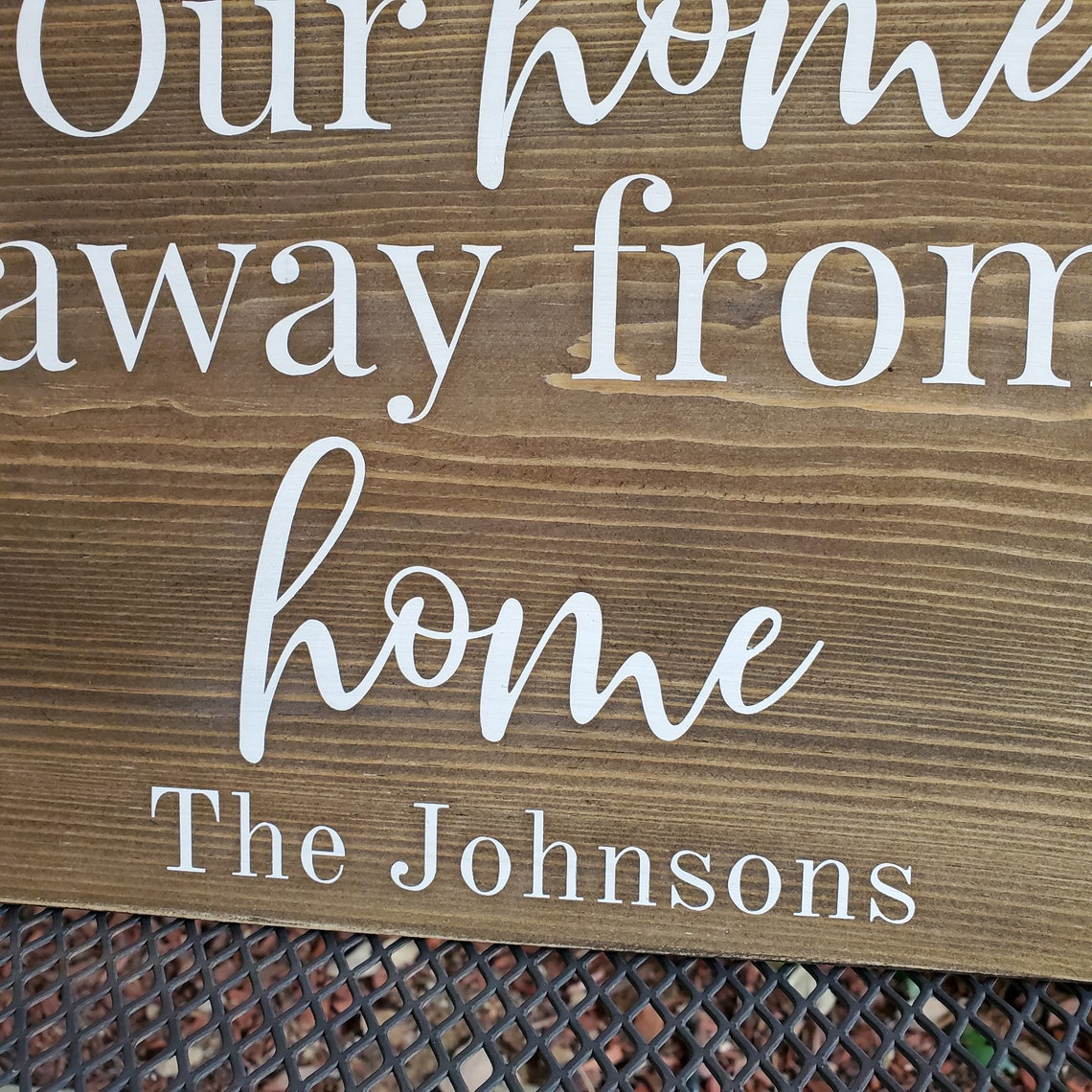Home Away From Home Wood Sign. Our Home Away From Home - Etsy