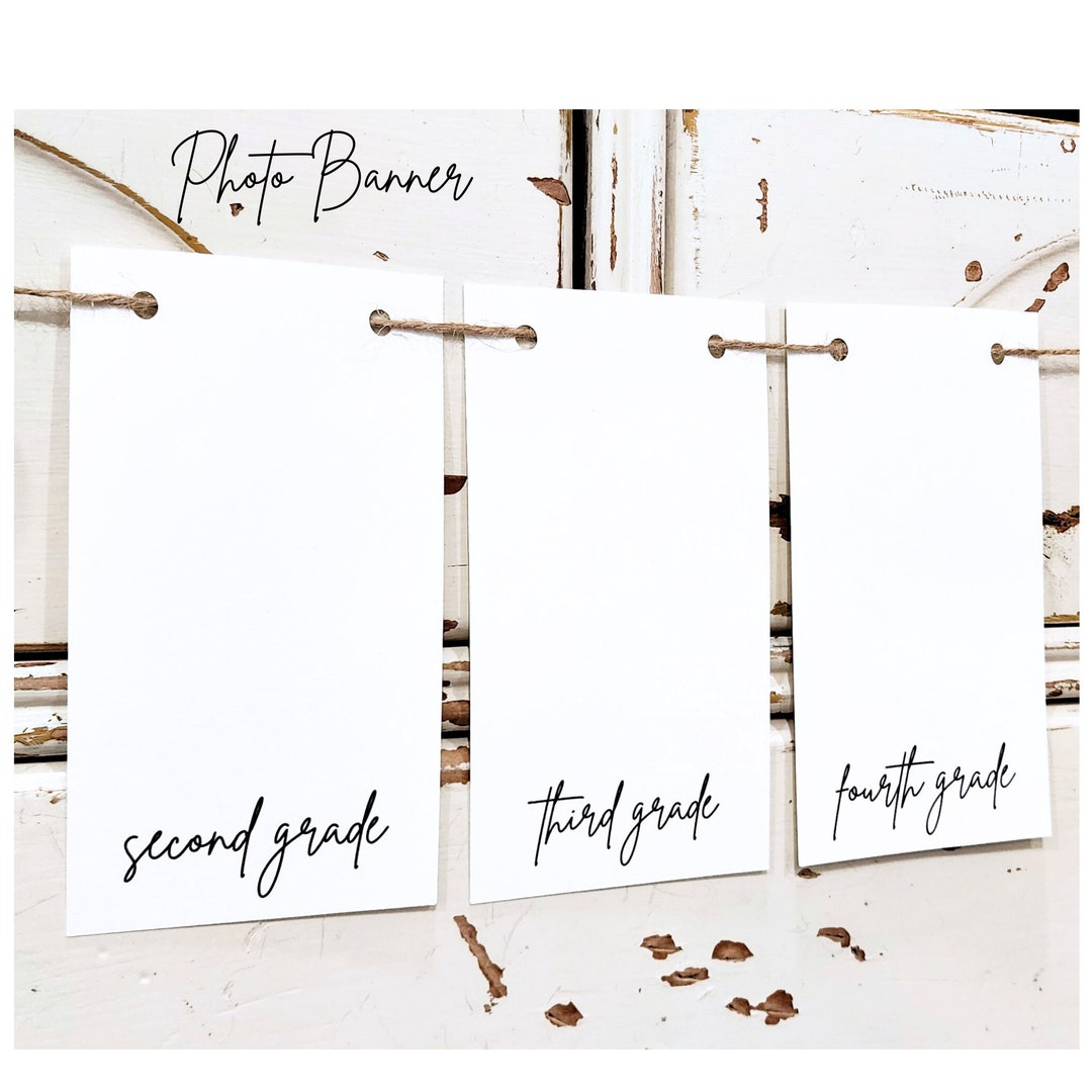 Graduation Banner Senior Banner Photo Banner Graduation Garland Custom ...