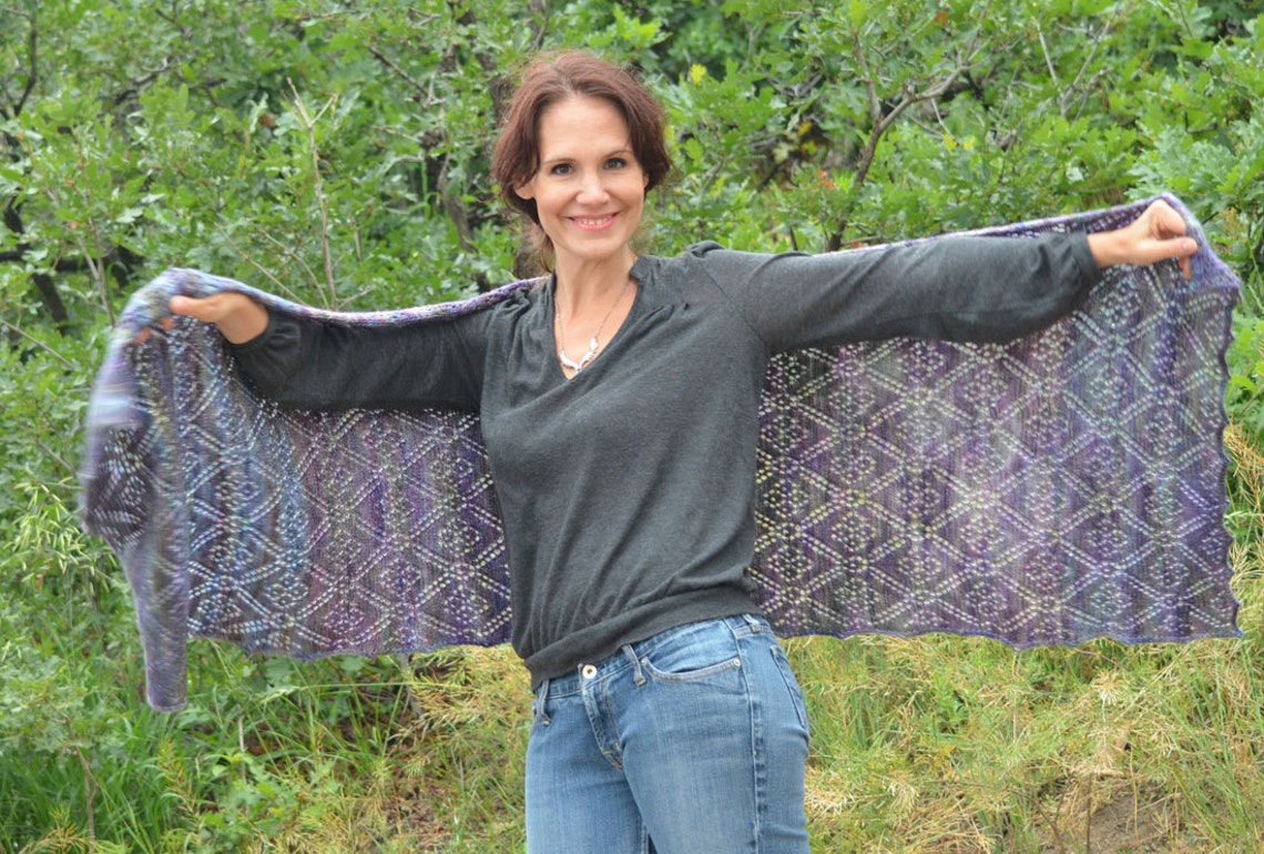 Tela Wrap Knitting Pattern - Etsy