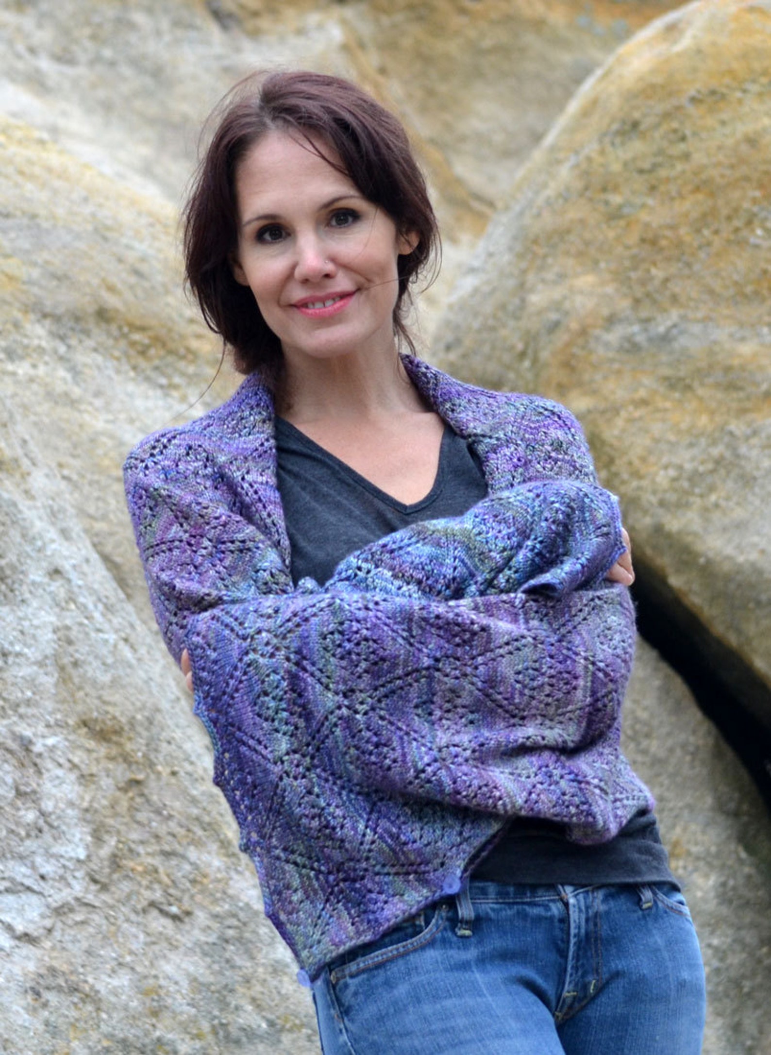 Tela Wrap Knitting Pattern - Etsy
