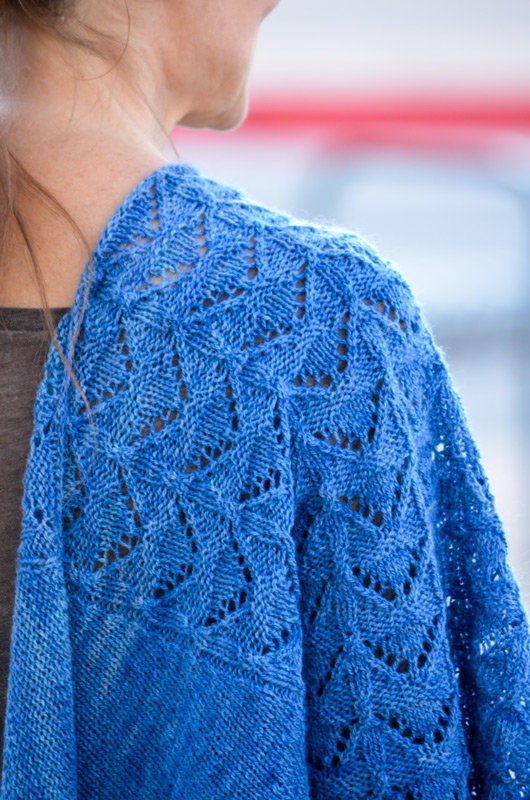 Modern Faroese Shawl Knitting Pattern (PDF Download) - Etsy