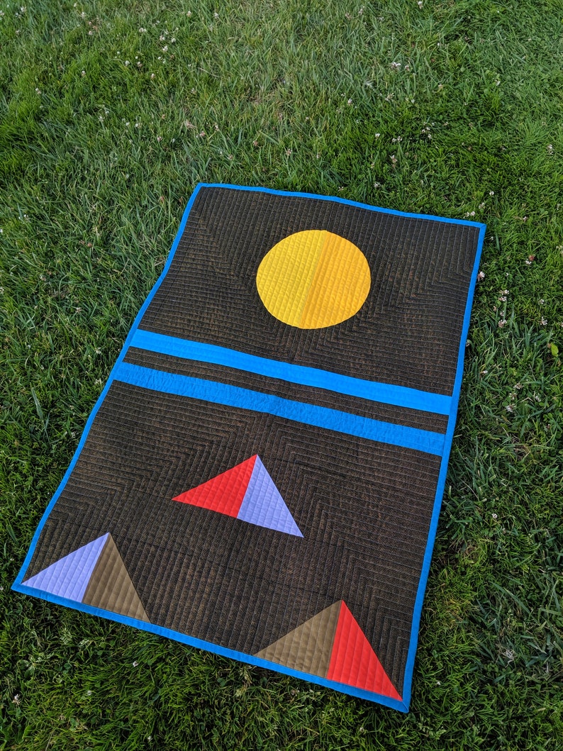 Oregon Crib Quilt Pattern + Tutorial PDF - Etsy