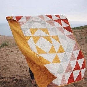 Atlantic Quilt Pattern + Tutorial PDF - Etsy