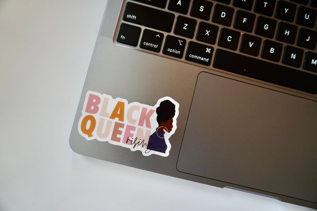 Black Queen Rising Sticker | Laptop, Water Bottle Decal - Etsy